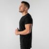 Bulk Black Workout T-shirt For Men Supplier in USA, Canada, Europe.