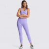 Bulk Violet Sports Bra And Leggings Supplier in USA, Canada, Europe.
