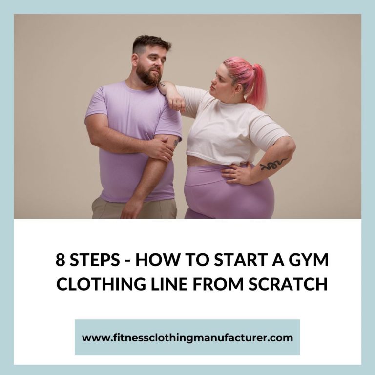 8 Steps - How To Start A Gym Clothing Line From Scratch