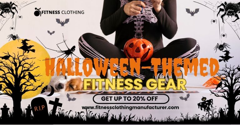 Boost Your Exercise Routine with Halloween-Themed Fitness Wear